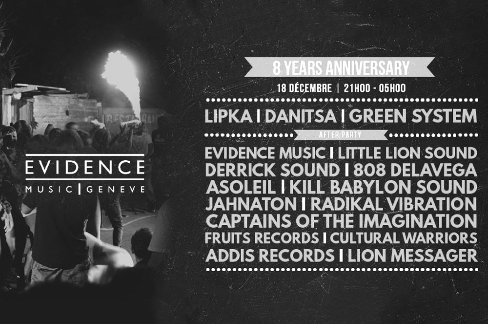 18.12.21 (Annulé) 8 ans Evidence Music - Le Rez-Usine
